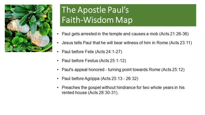 Mapping the Apostle Paul’s Faith Wisdom